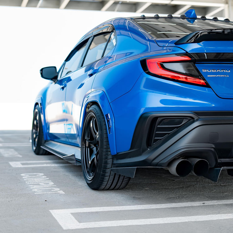 2022-2024 Subaru WRX Paint Matched Fender Flares S Style – AeroflowDynamics