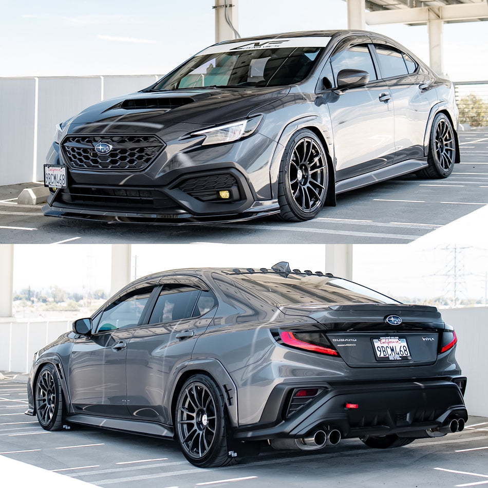 2022-2024 Subaru WRX Paint Matched Fender Flares S Style – AeroflowDynamics
