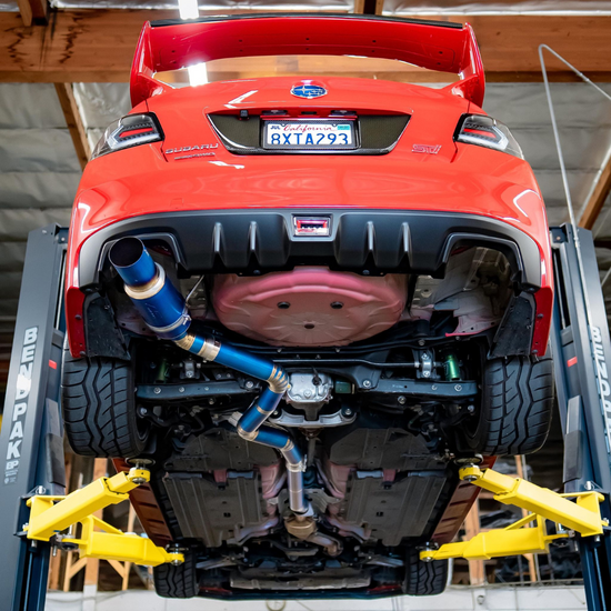 2015- 2021 Subaru WRX/STI AFD F1 Titanium Single Exit Catback Exhaust ...