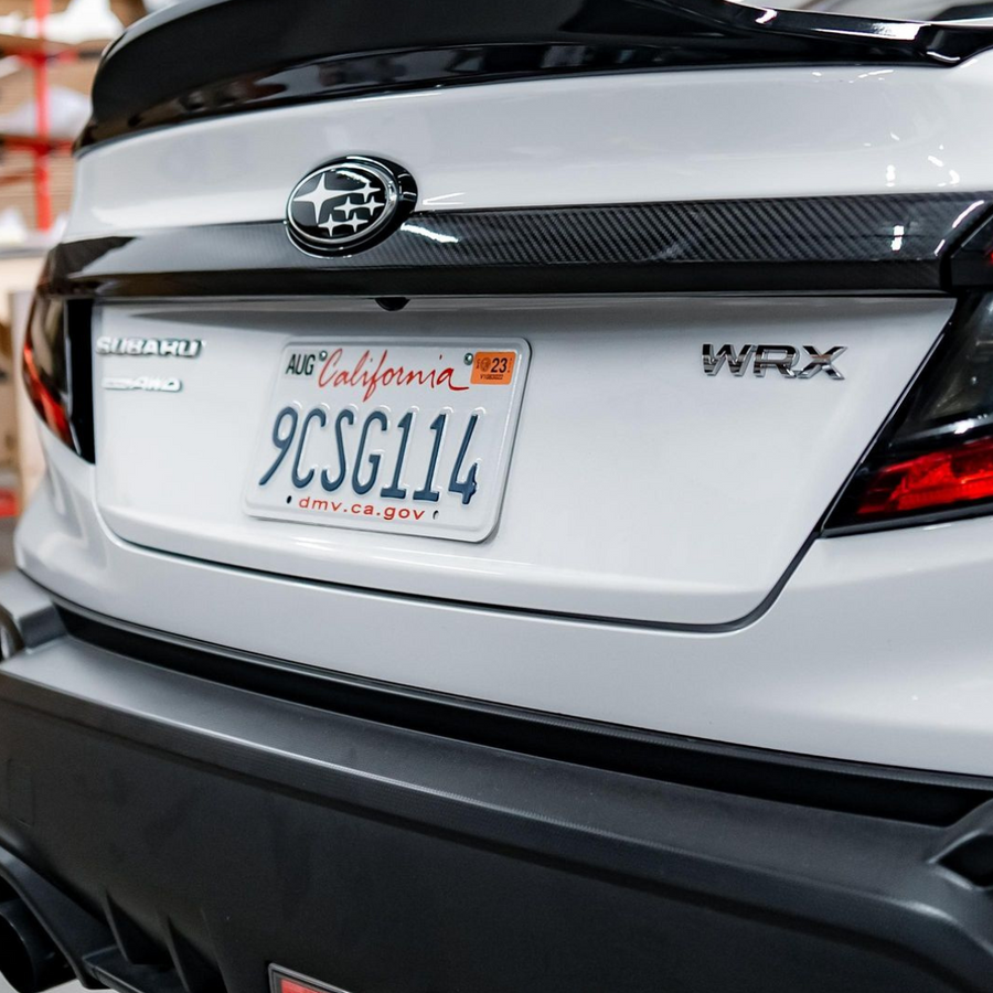 2022+ Subaru WRX Carbon Fiber Trunk Trim Garnish – AeroflowDynamics