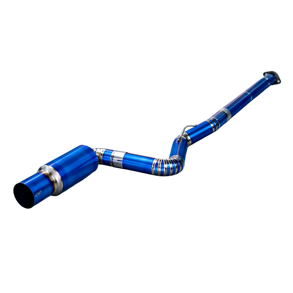 2022+ Toyota GR86 / Subaru BRZ F1 Titanium Single Exit Catback Exhaust ...
