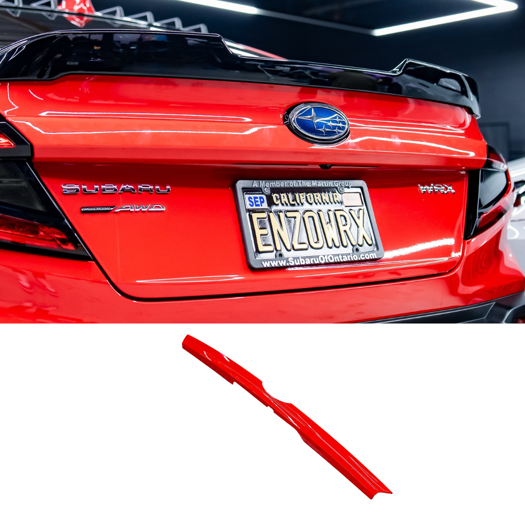2022-2024 Subaru WRX Color Match Trunk Trim Garnish – AeroflowDynamics
