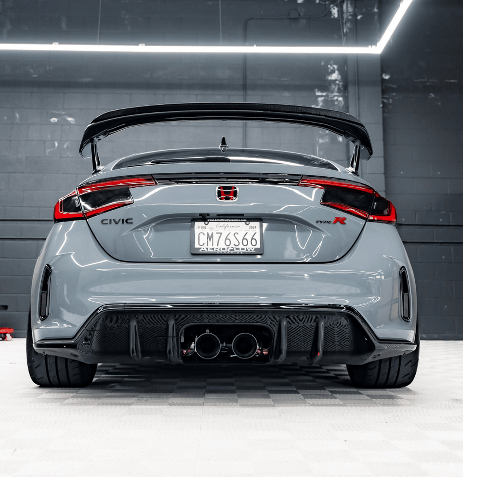 Type R: High-Quality ABS Rear Spoiler Extension for 2023+ Civic - AeroflowDynamics