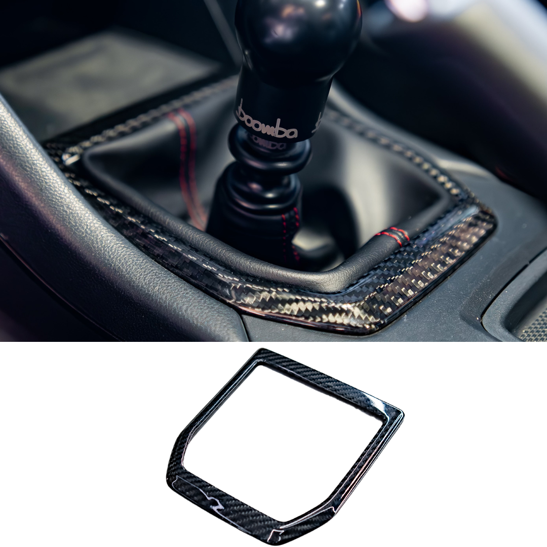 2022 - 2025 Subaru WRX Carbon Fiber Shifter Trim Cover – AeroflowDynamics
