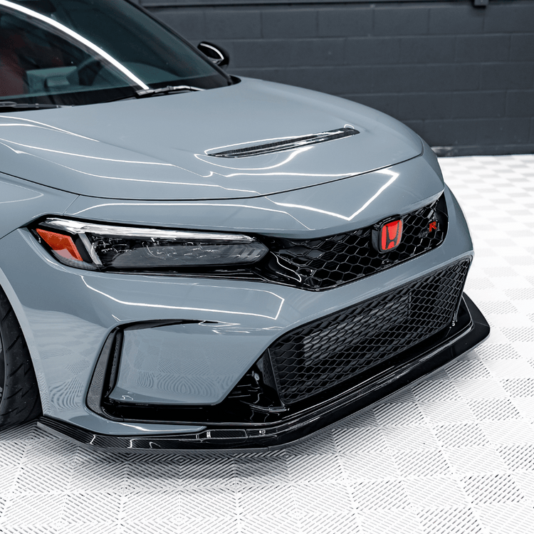 Type R: AFD V2 Lip Gloss Black Finish for 2023+ Honda Civic - AeroflowDynamics