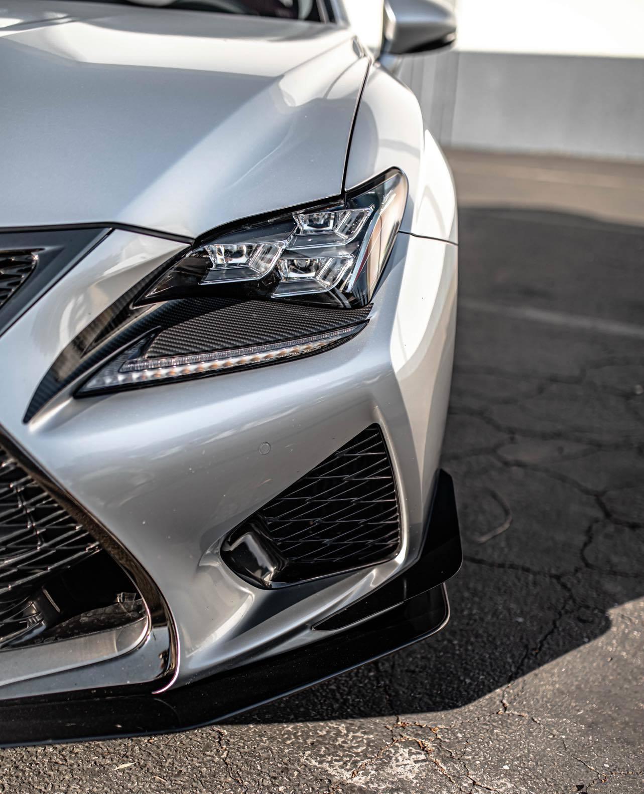 2015-2019 Lexus RCF Front Canards V1 - AeroflowDynamics