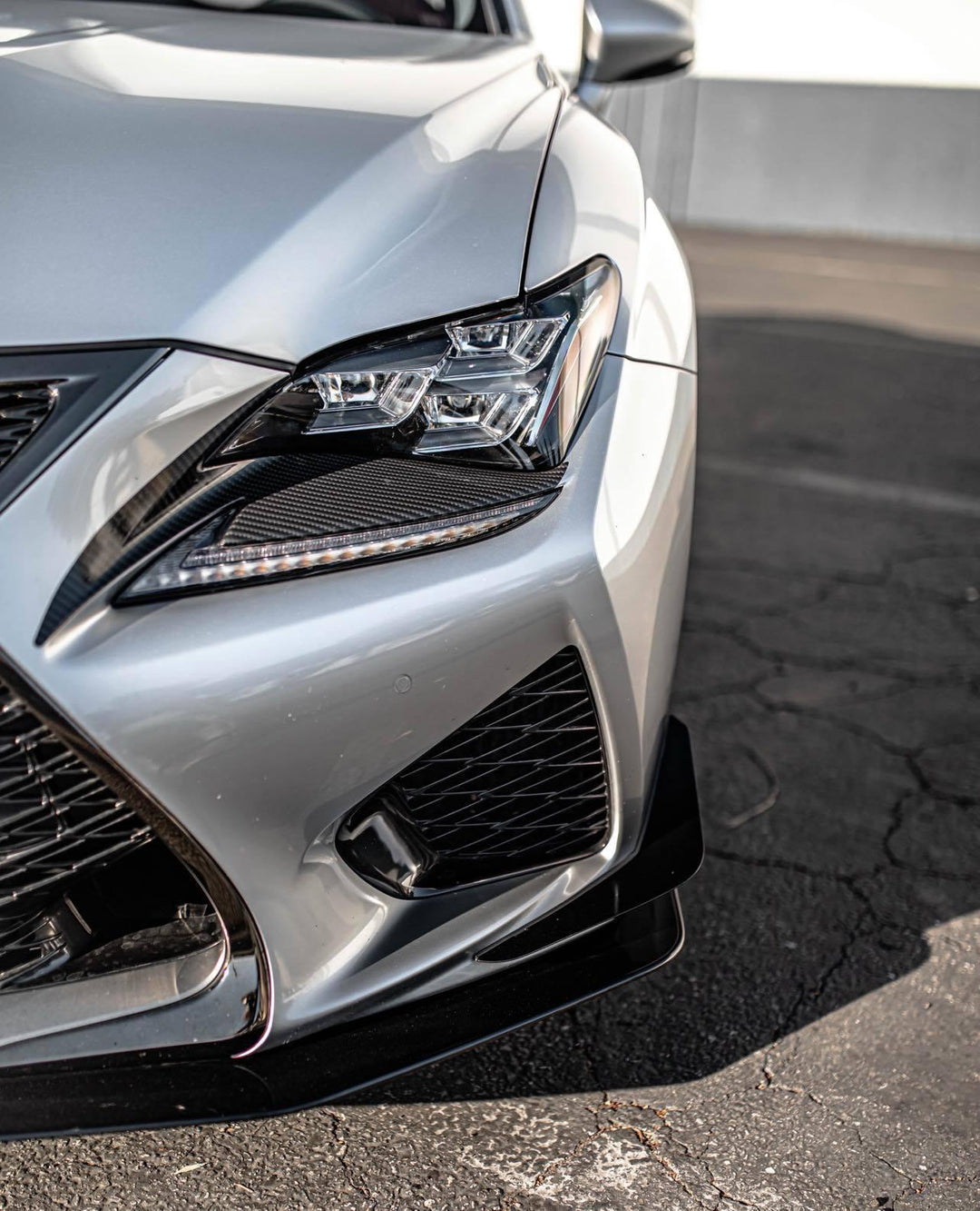 2015-2019 Lexus RCF Front Canards V1 – AeroflowDynamics