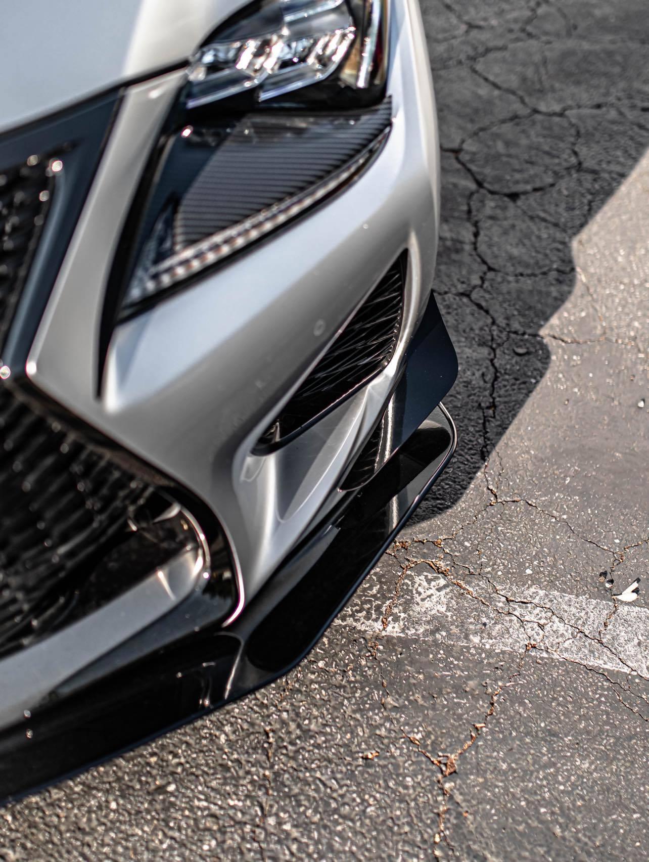 2015-2019 Lexus RCF Front Canards V1 - AeroflowDynamics
