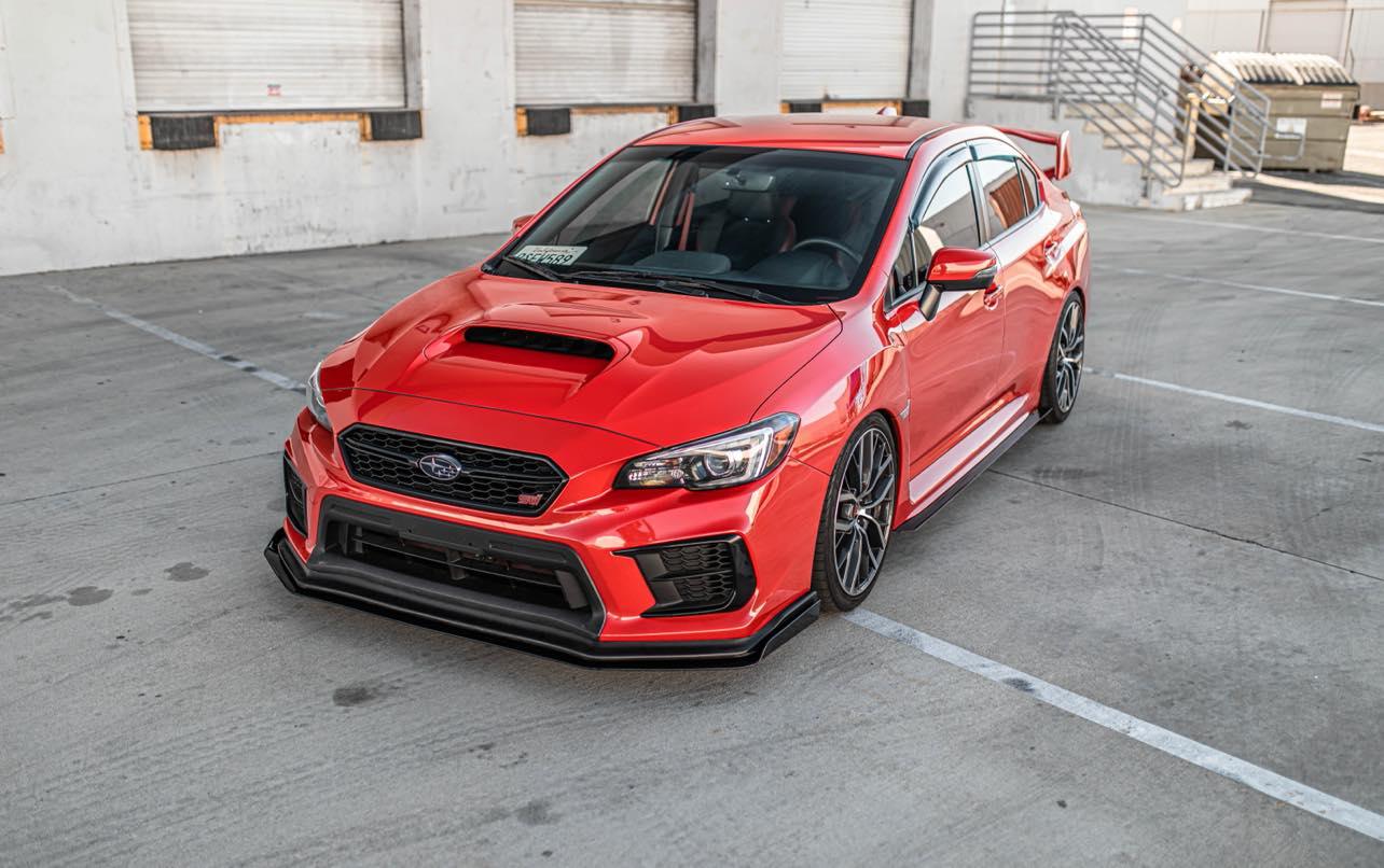 2015 - 2021 Subaru WRX/STI Front Splitter V6 | WRX STI Front Splitter ...