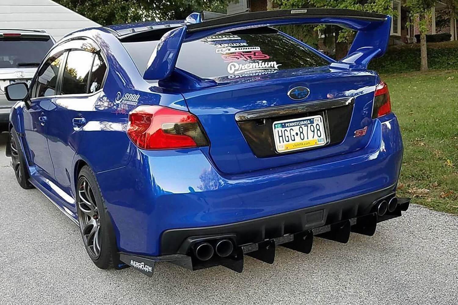 2015 - 2021 Subaru WRX/STI Rear Diffuser V1 | WRX STI Diffuser ...