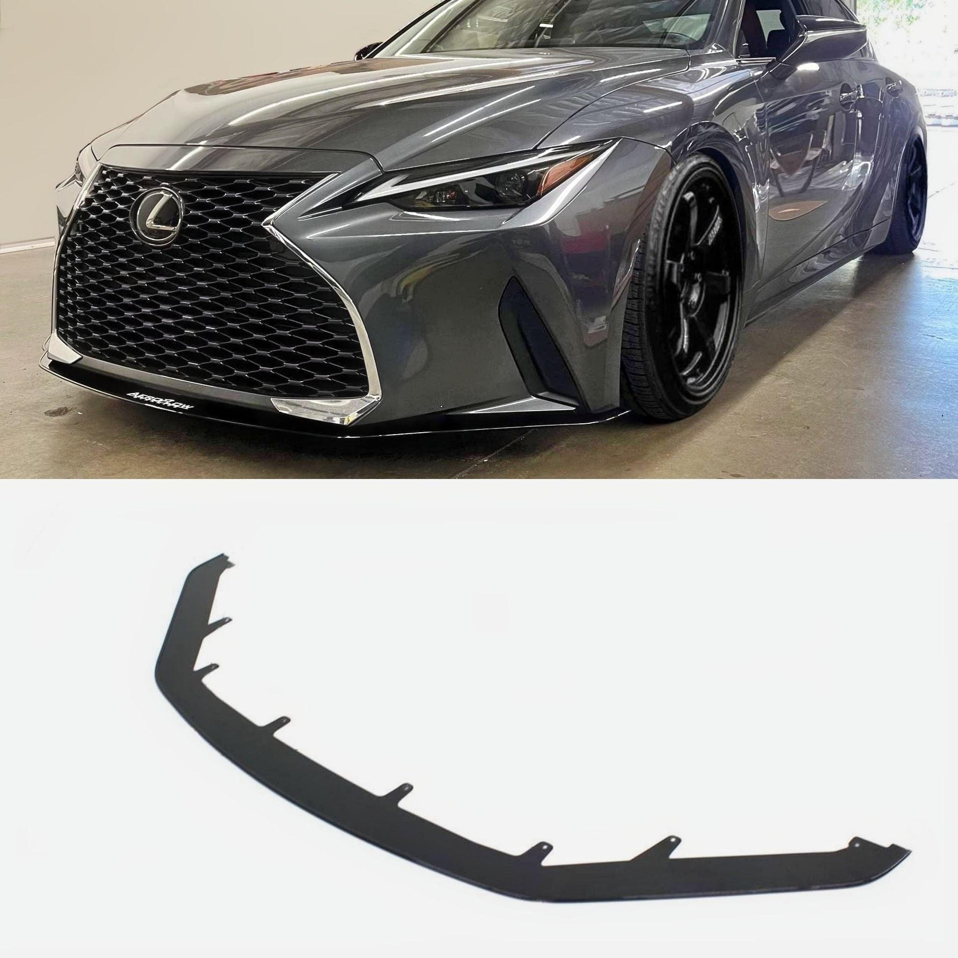 2021-2022 Lexus Is300 Splitter V1 - AeroflowDynamics