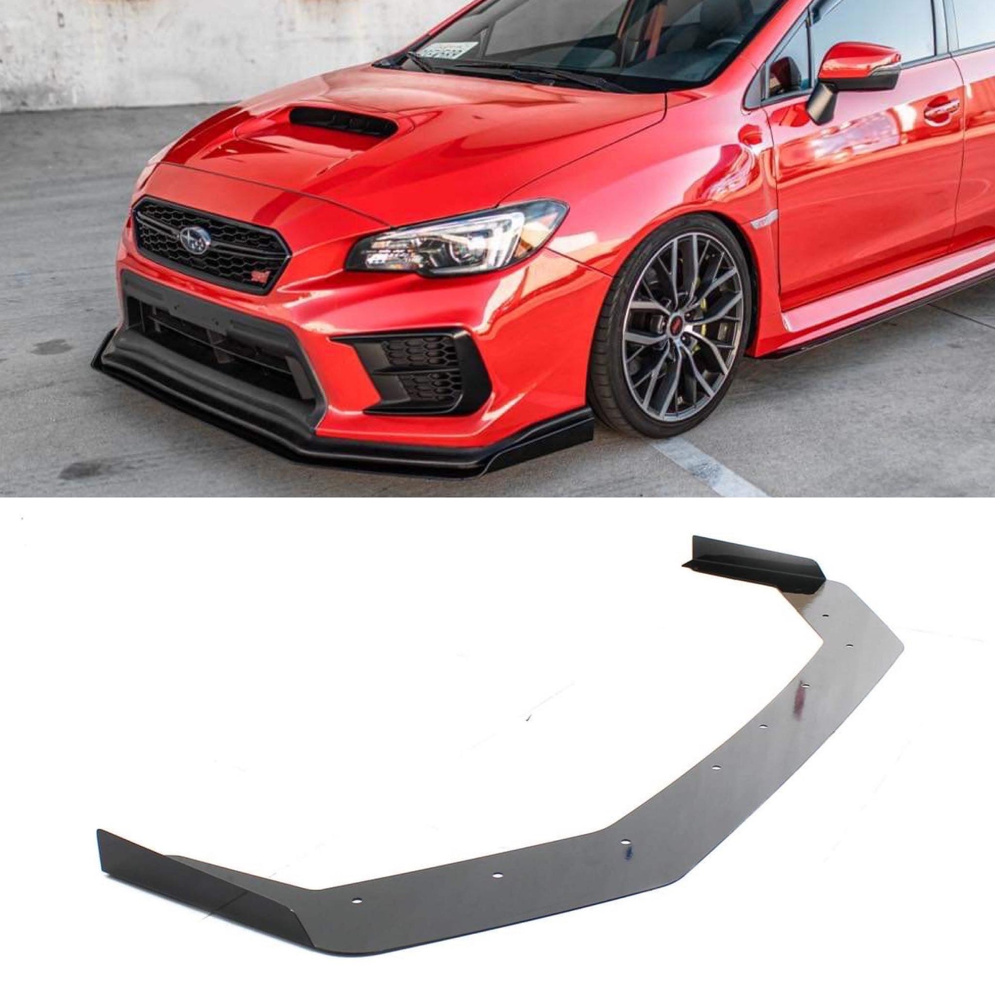 2015 - 2021 Subaru WRX/STI Front Splitter V6 | WRX STI Front Splitter ...