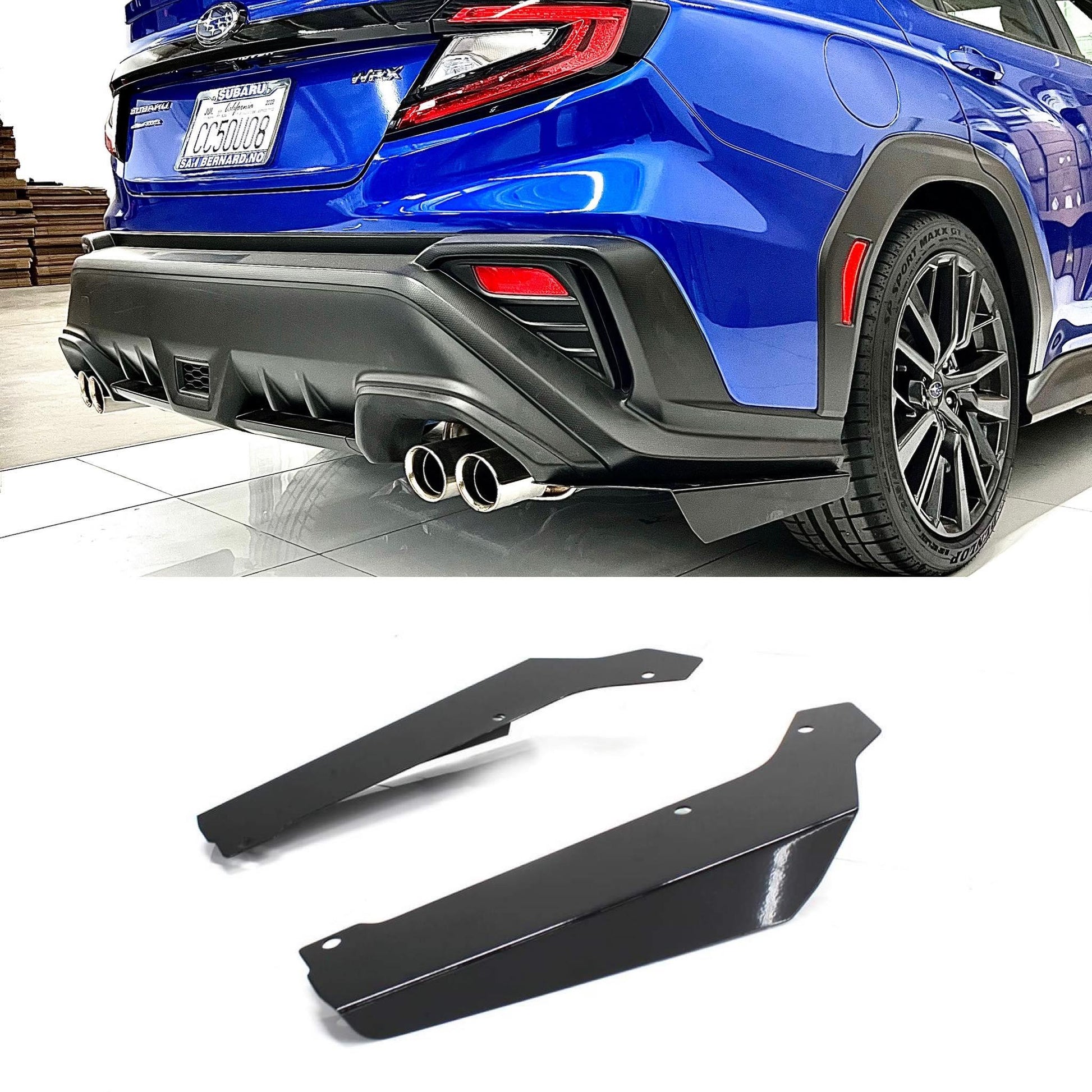 2022 - 2025 Subaru Wrx Rear Spat Extension V7 - AeroflowDynamics