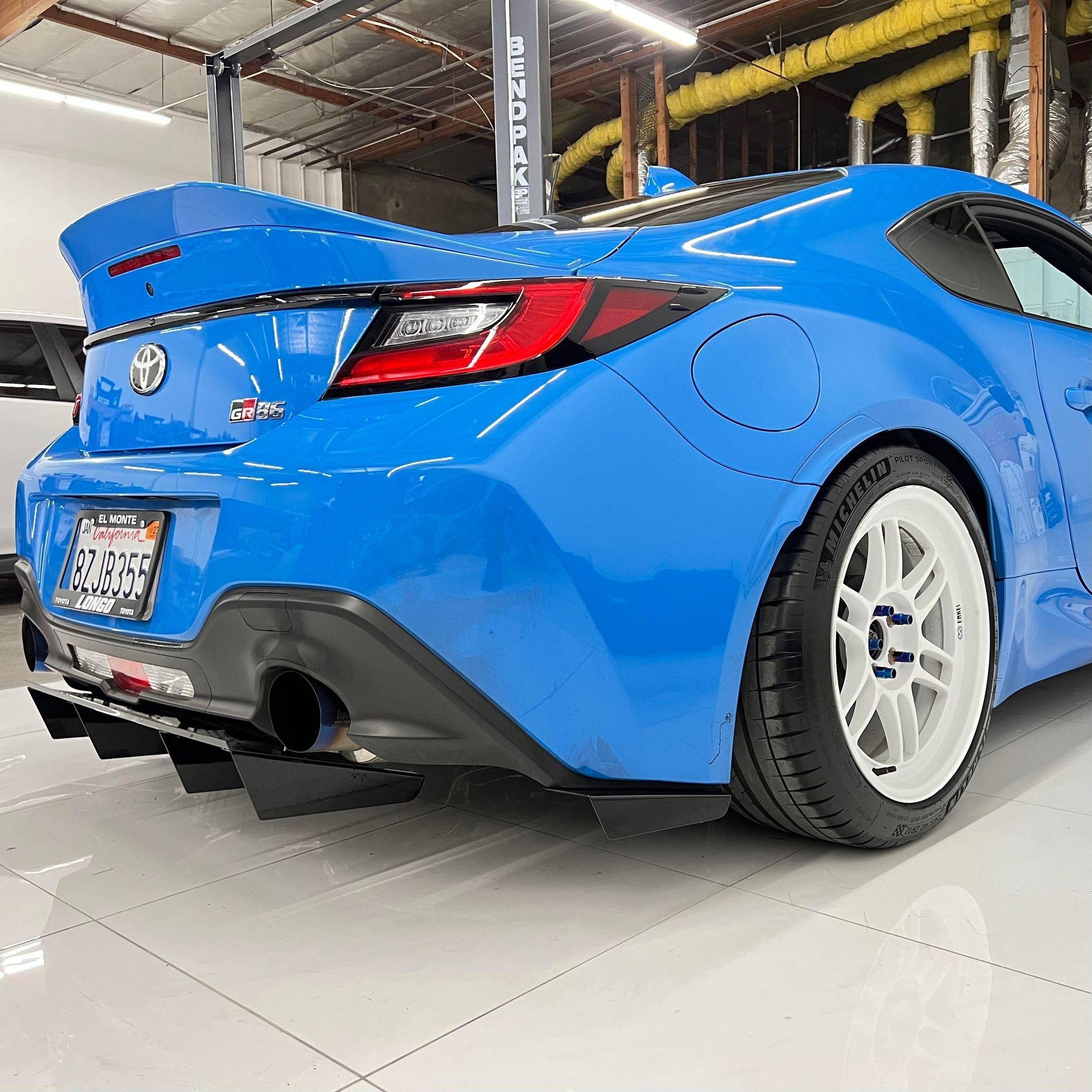 2022+ BRZ/GR86 Rear Diffuser V2 | BRZ Rear Diffuser - AeroflowDynamics