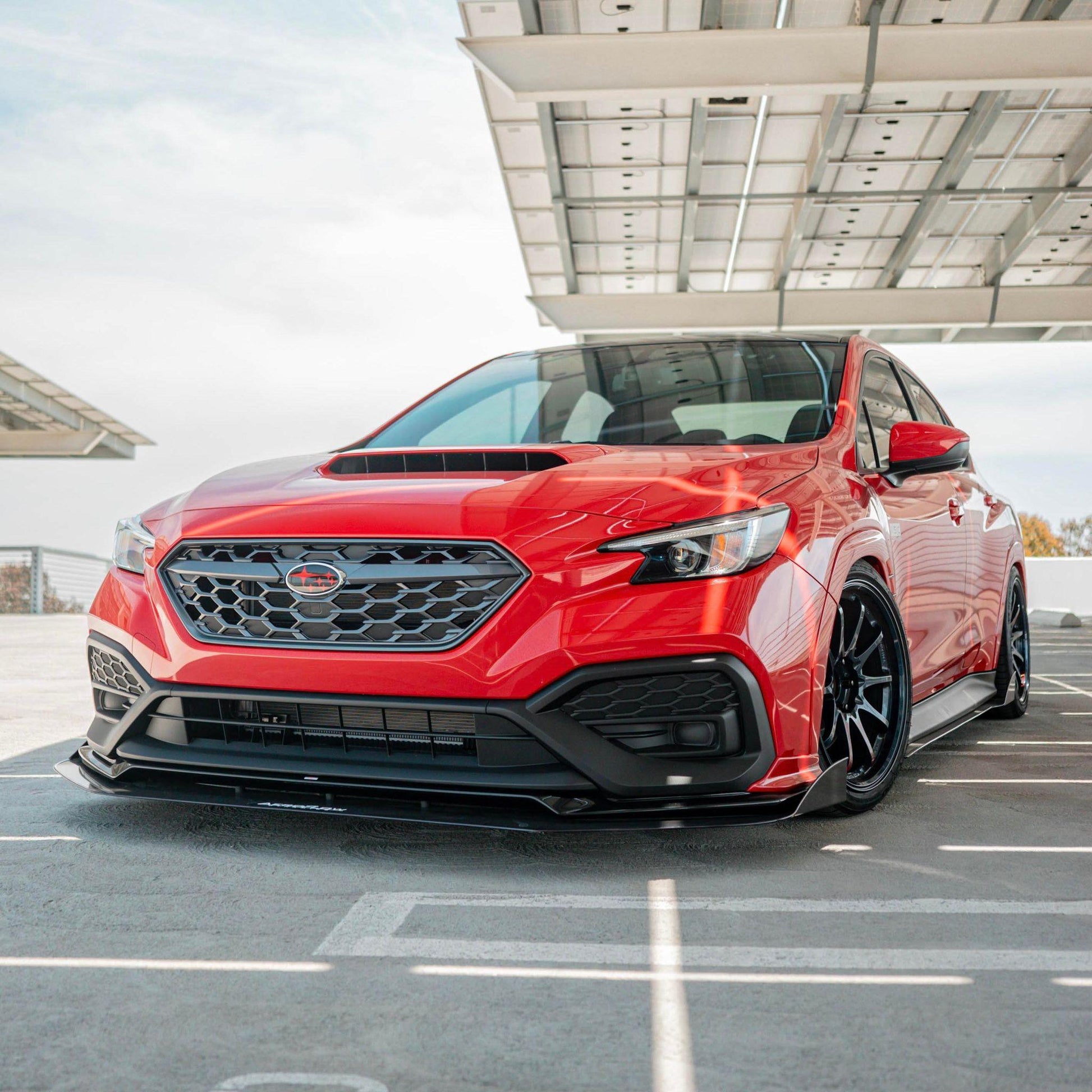 2022+ Subaru STI & WRX Front Splitter V2 - AeroflowDynamics