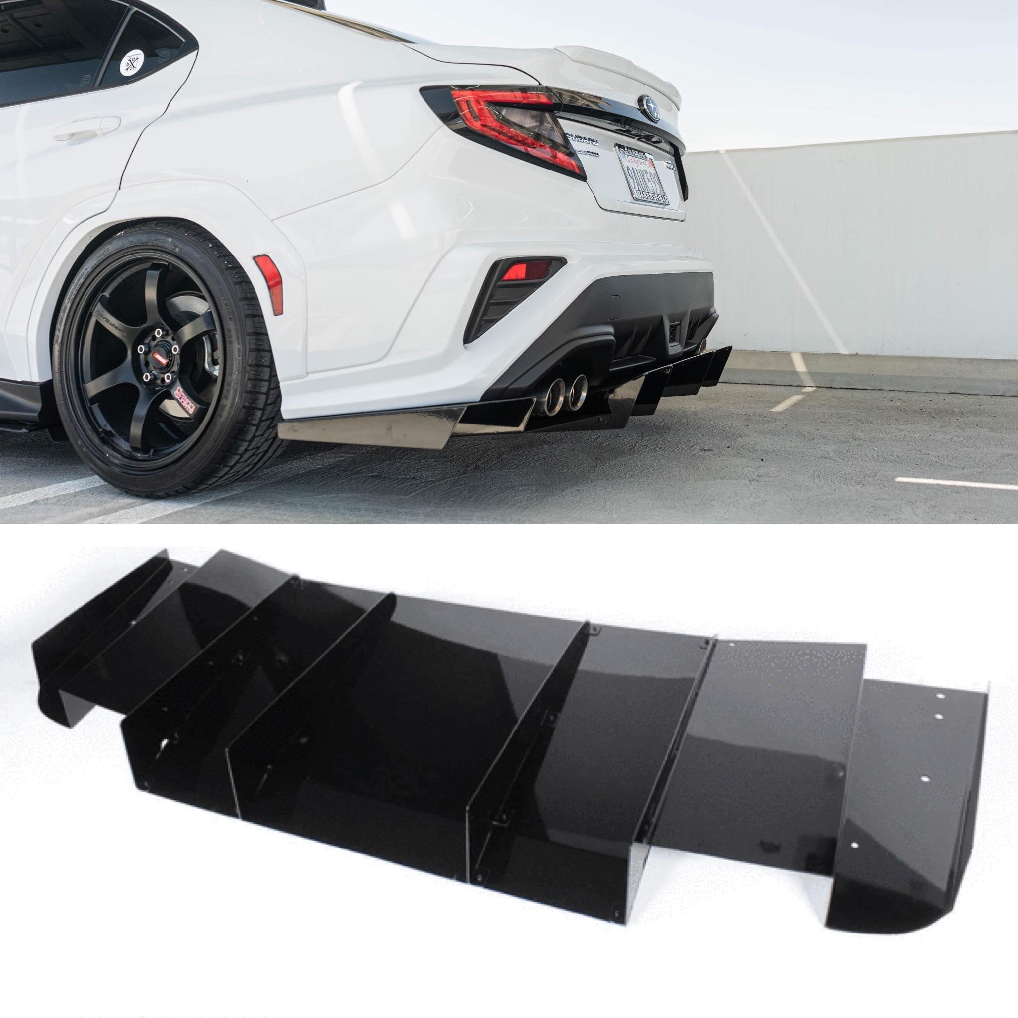 2022 Subaru WRX Rear Diffuser V2 | WRX STI Diffuser – AeroflowDynamics