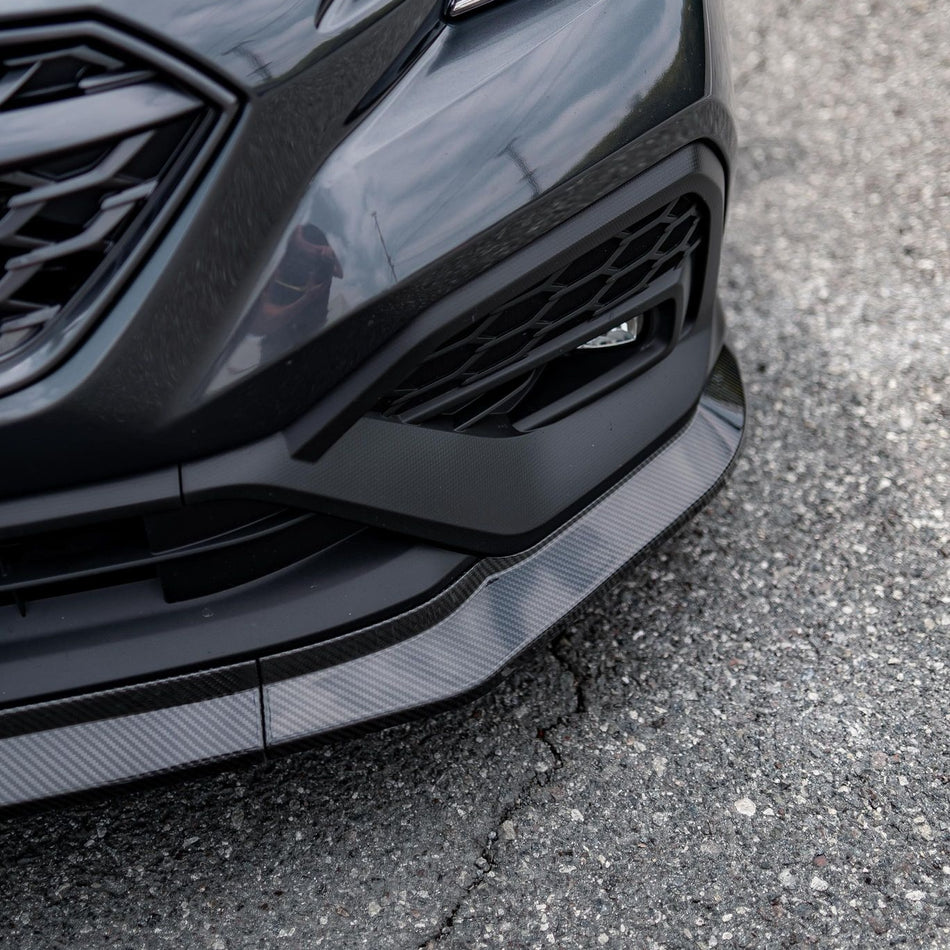 WRX Front Lip V2: Gloss Black or Carbon Fiber! Aggressive Styling ...