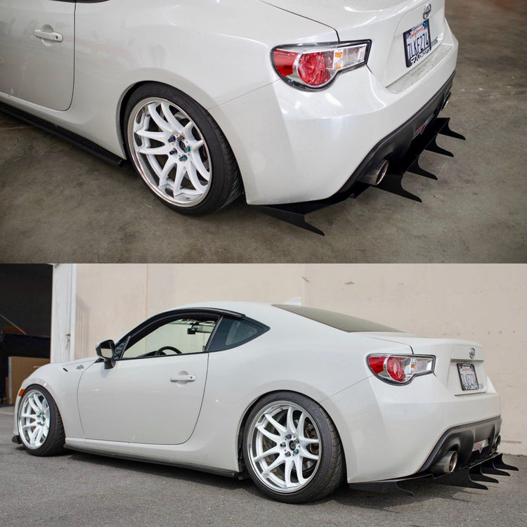 Subaru BRZ Rear Diffuser | Scion FRS Rear Diffuser – AeroflowDynamics