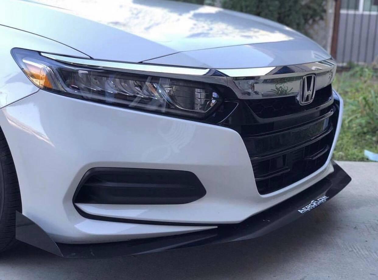 2018-2022 Honda Accord Sedan Splitter V2 ( 10th Gen) - AeroflowDynamics