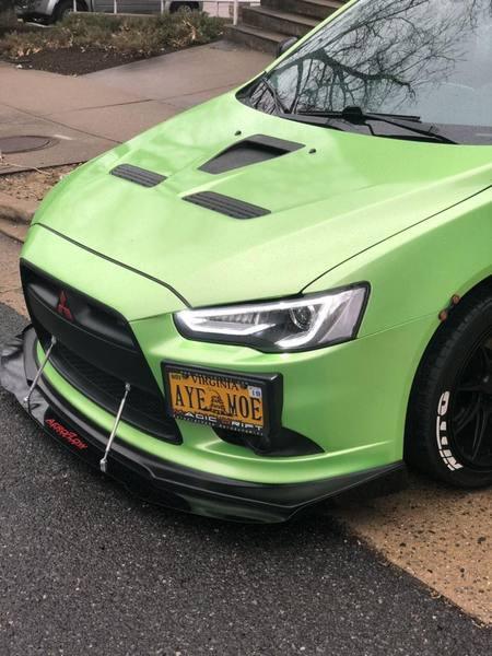 2008-2015 Mitsubishi Ralliart Splitter (Jdp Lip) - AeroflowDynamics