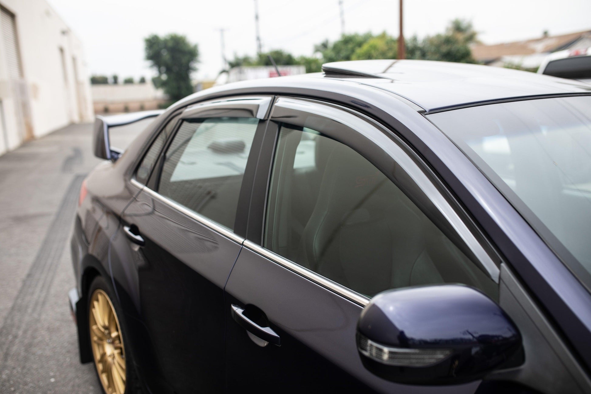 2008-2014 Subaru Wrx/Sti Window Visors ( Hatch & Sedan) - AeroflowDynamics