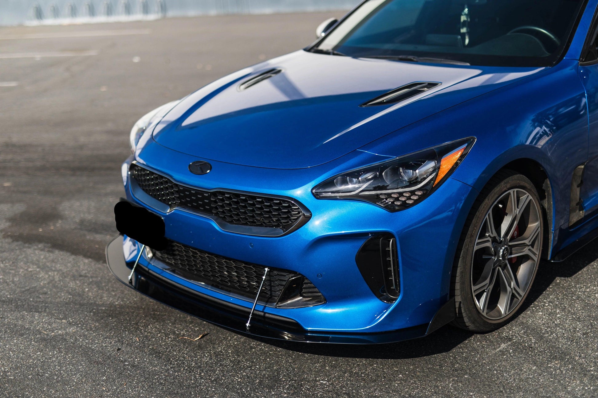 2018 - 2019 Kia Stinger GT Splitter V2 - AeroflowDynamics
