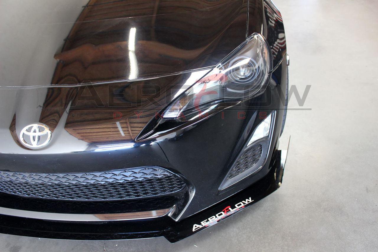 2013-2016 Scion Frs Front Splitter V2 - AeroflowDynamics