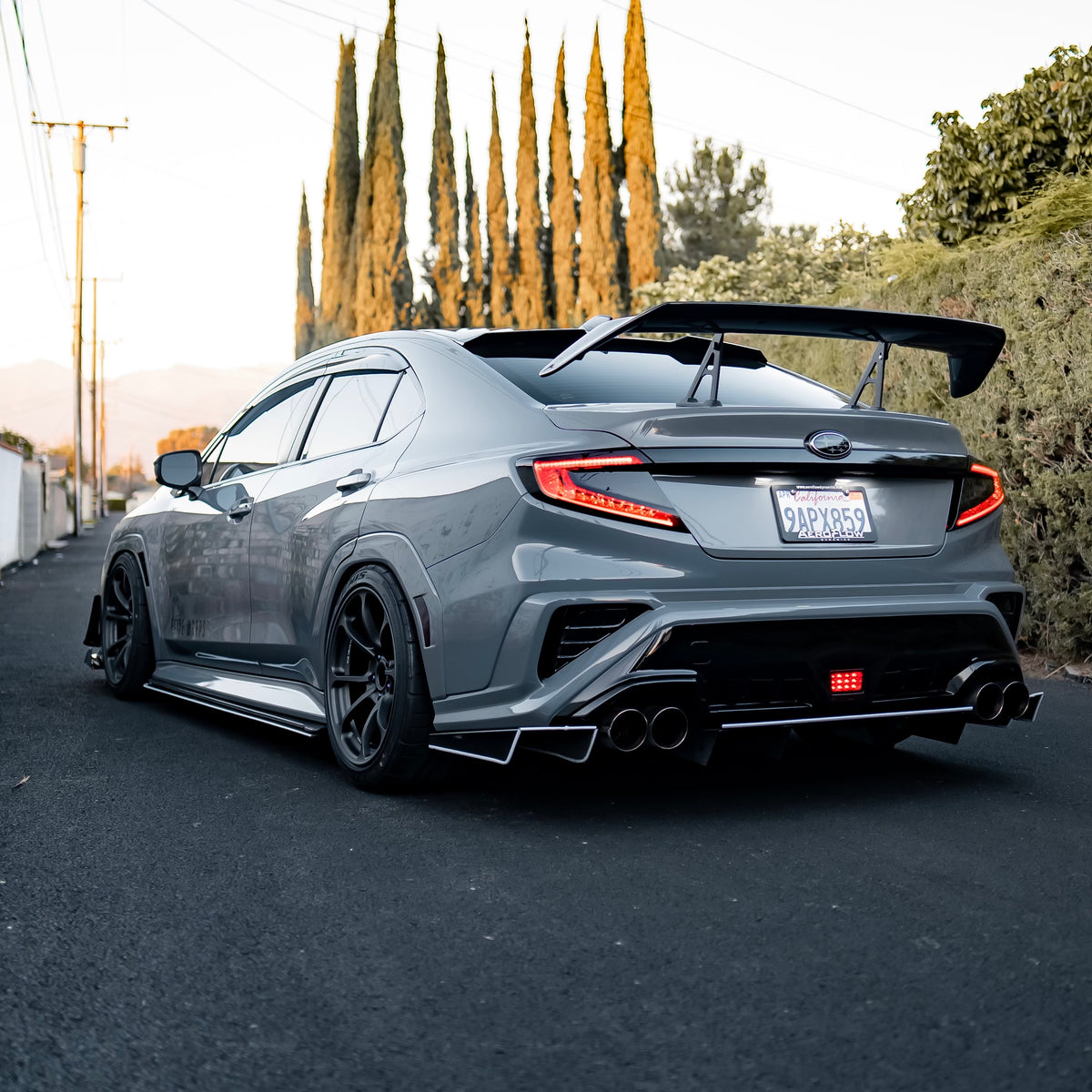 2022+ Subaru WRX Swan Neck Wing – AeroflowDynamics