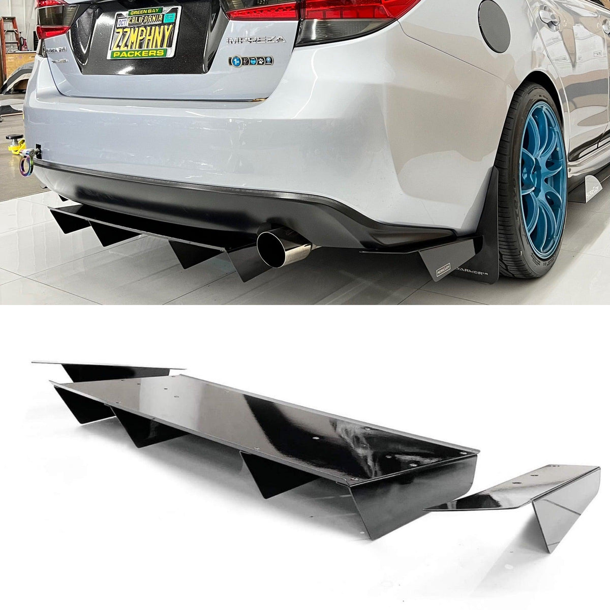 2015 - 2021 Subaru WRX/STI Rear Diffuser V2 | WRX STI Diffuser ...